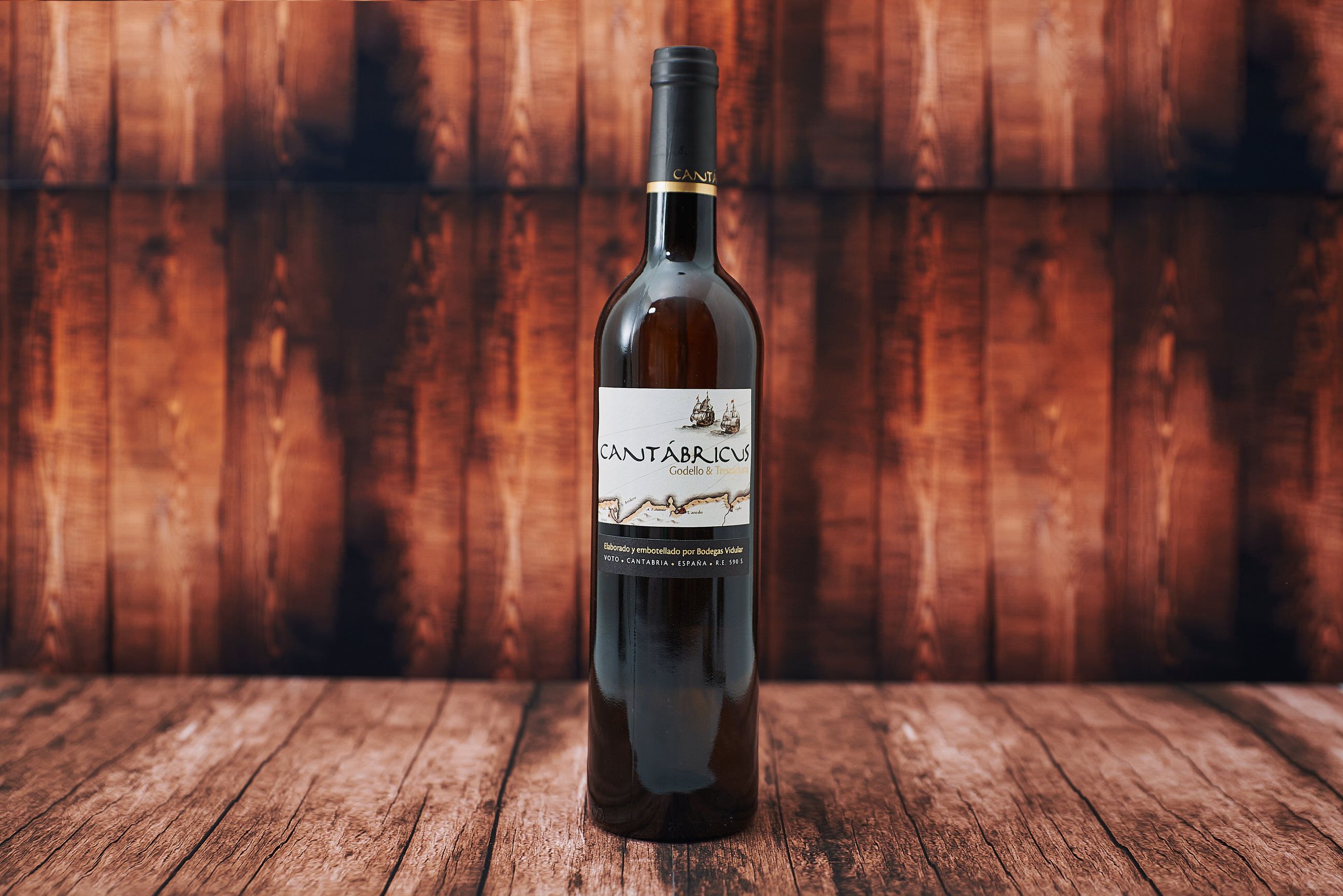 Botella Cantabricus de Bodegas Vidular | Conservas Velmar